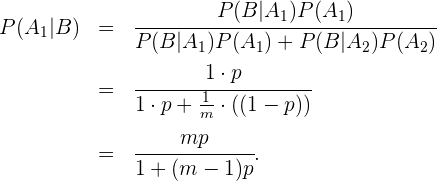 Ejercicios resueltos del Teorema de Bayes