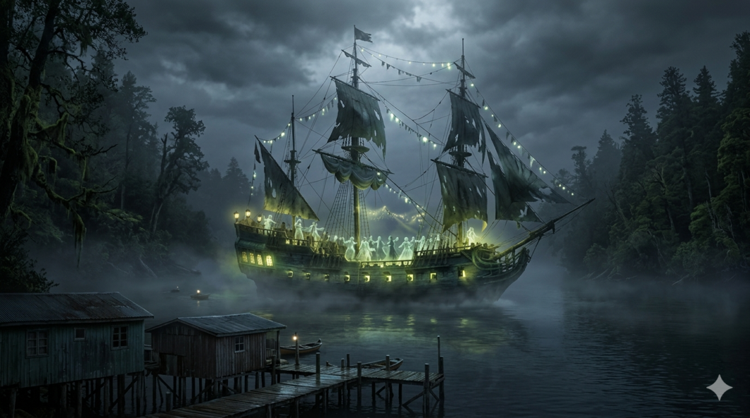 El Caleuche: historia de un barco fantasma