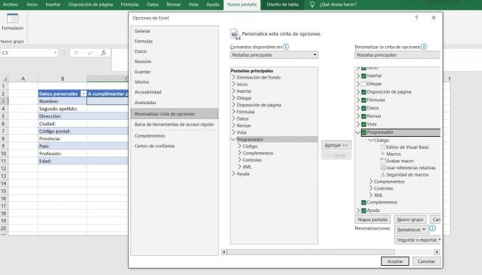 ¿Cómo Crear un Formulario en Excel?