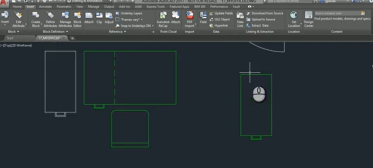 ¿Cómo crear un bloque en AutoCAD?