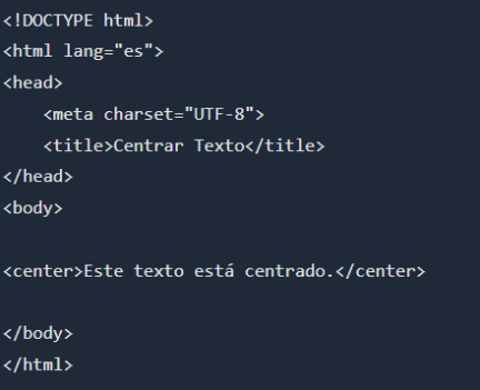 Texto en HTML: cómo centrar, subrayar y dar estilo