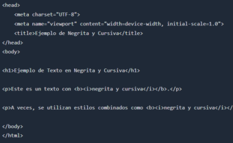 Texto en HTML: cómo centrar, subrayar y dar estilo