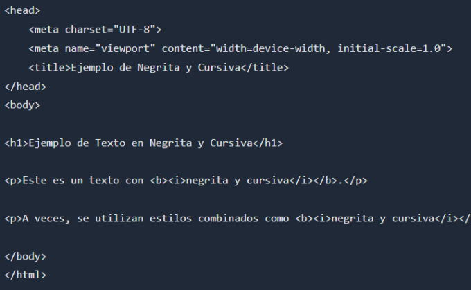 Texto en HTML: cómo centrar, subrayar y dar estilo