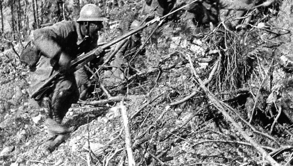 GCSE poem analysis: Bayonet Charge by Ted Hughes