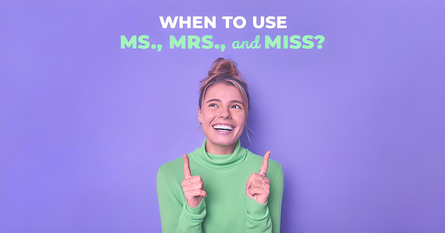 Mr Artinya Apa ? Ini Bedanya Dengan Ms, Mrs & Miss