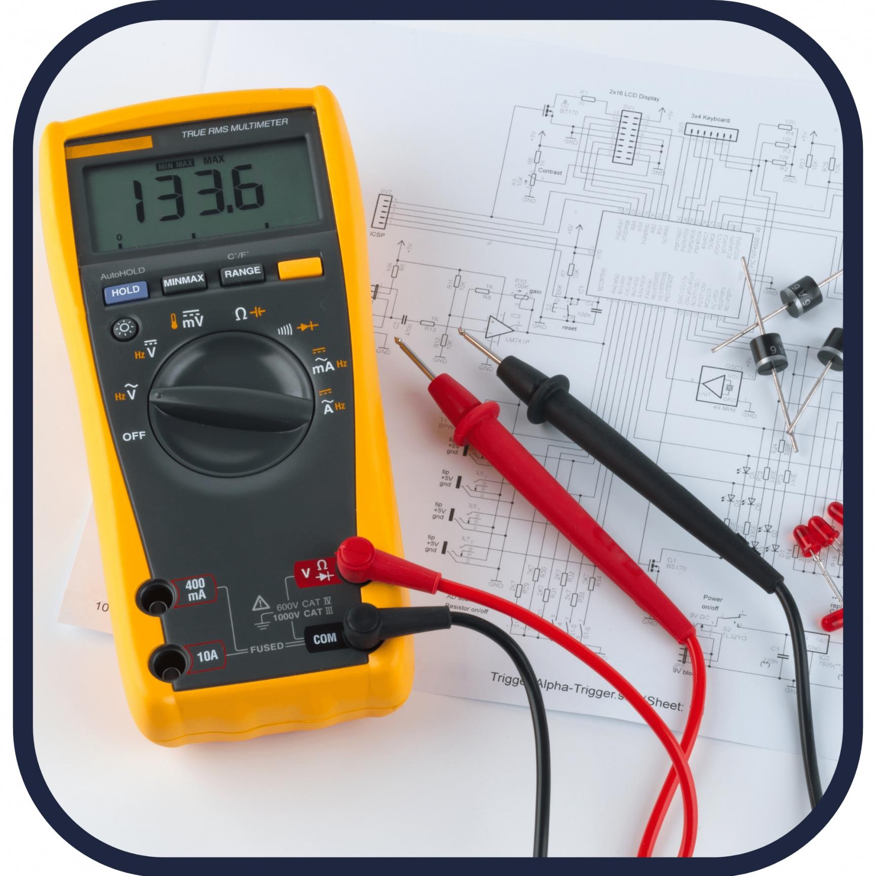 Karakteristik, Prinsip Kerja, Dan Bagian Voltmeter
