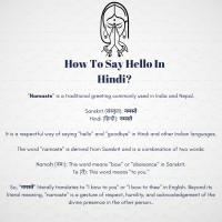 How to Say Hello in Hindi