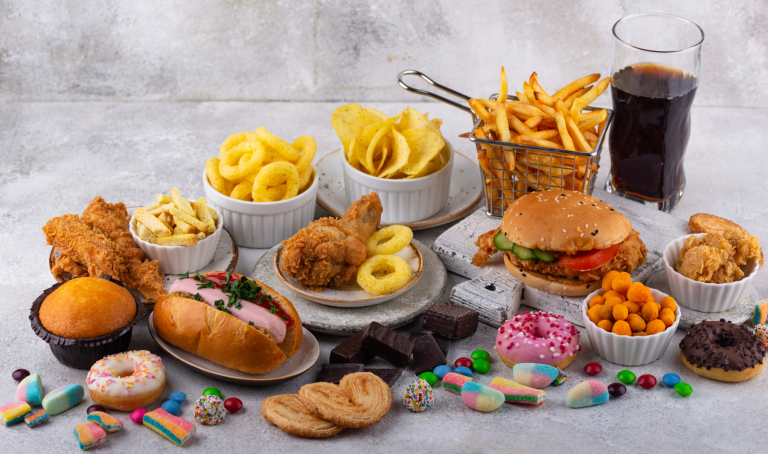 Vocabulario en inglés de comida