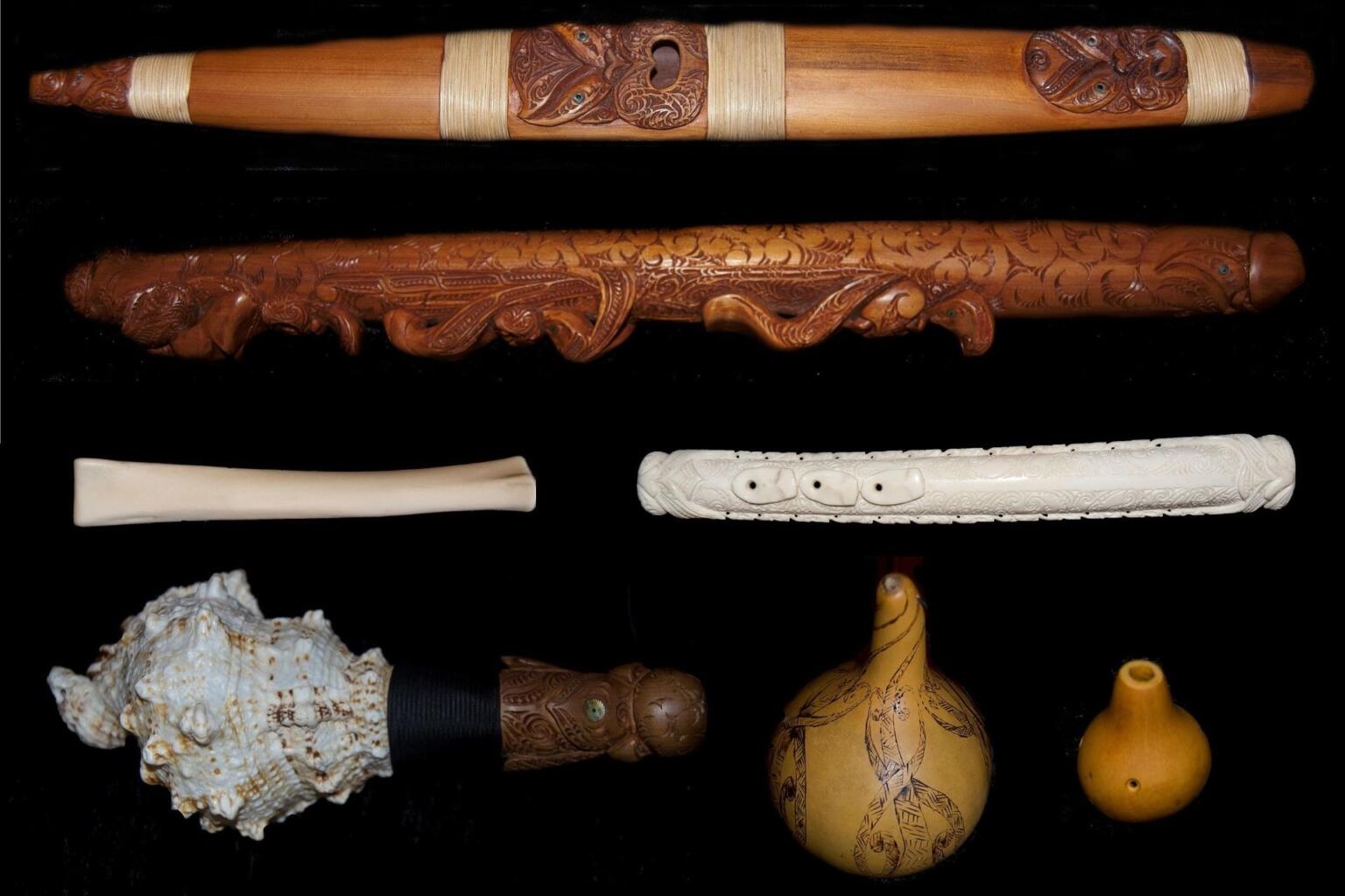 Traditional Māori Instruments