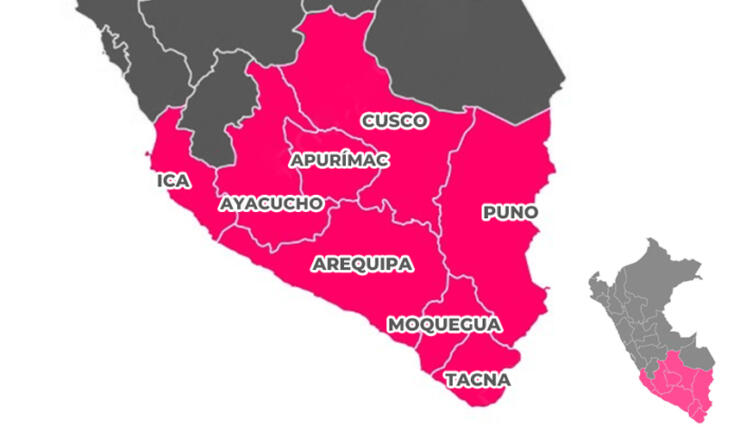 Sur del Perú: Cultura, geografía y más