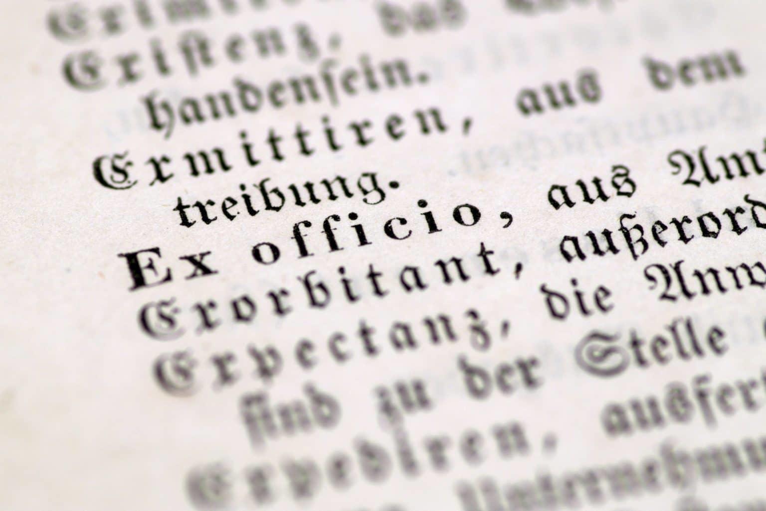 Le verbe être en latin