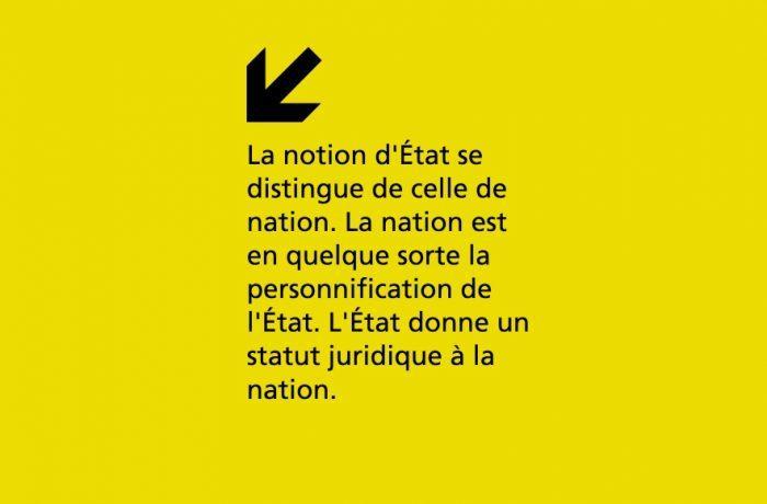 La Notion d’État