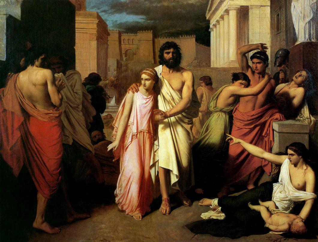 Scène de la Tragédie d'Antigone