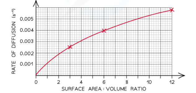 Surface Area to Volume Ratio plays a critical role in exchange of materials