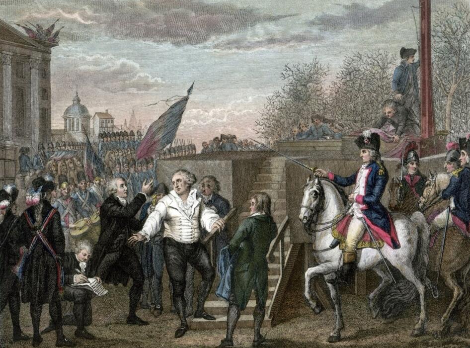 En tidslinje över viktiga händelser under franska revolutionen